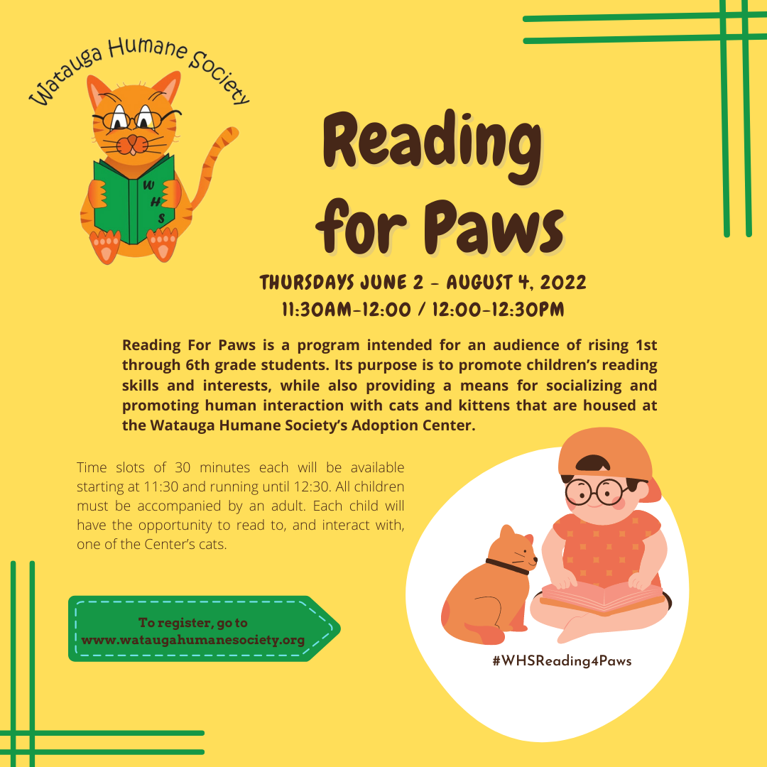 Reading for Paws